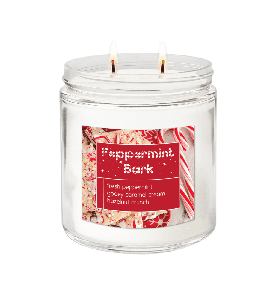 Peppermint Bark Celebrate The Moments - Glow Scented Candles